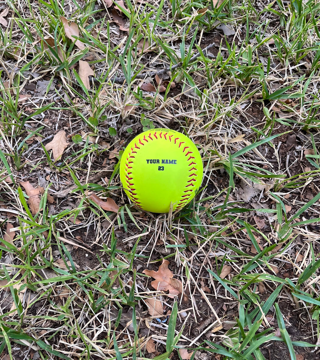 Customized Personalized Softball, Great Gift – Sports Customs