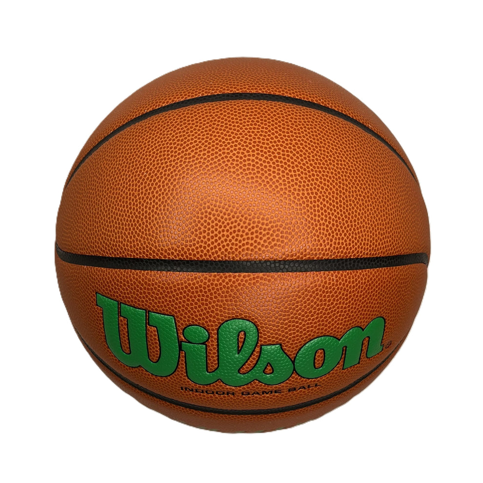Customized Wilson Green Evolution Basketball – Sports Customs