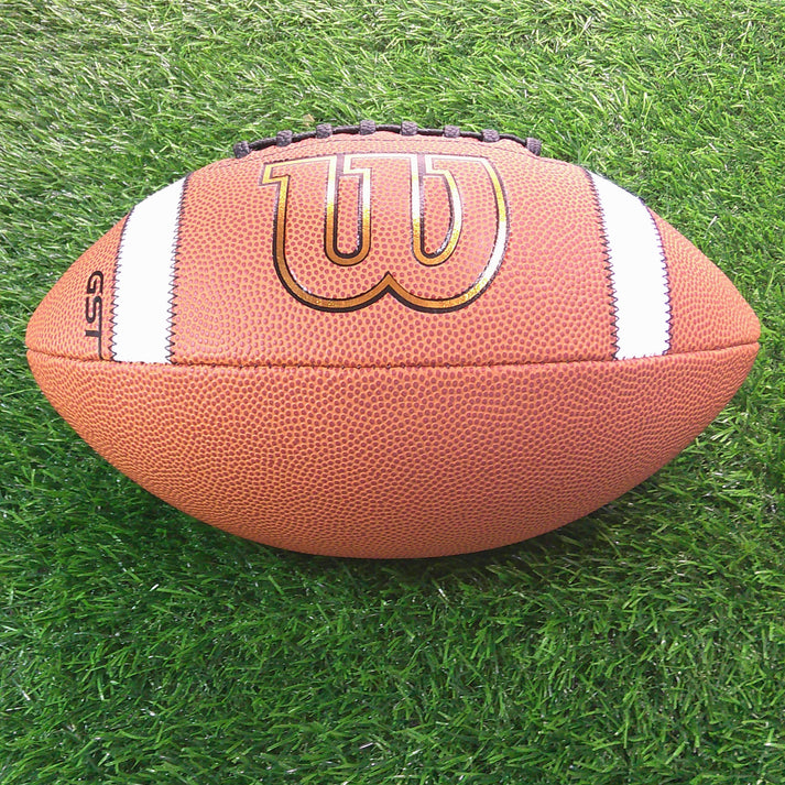 Customized Personalized Wilson GST Composite Football Official Size ...