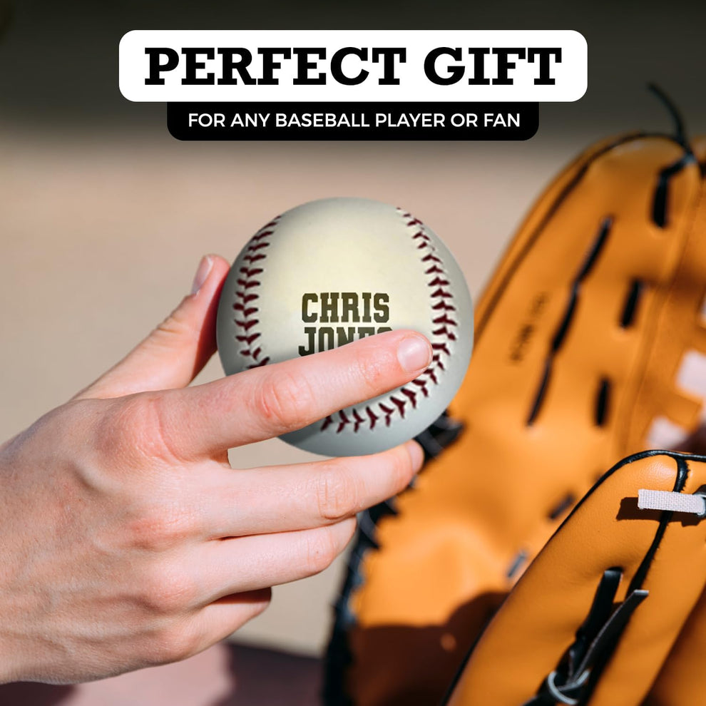 Customized Personalized Baseball, Gift or Display Baseball – Sports Customs