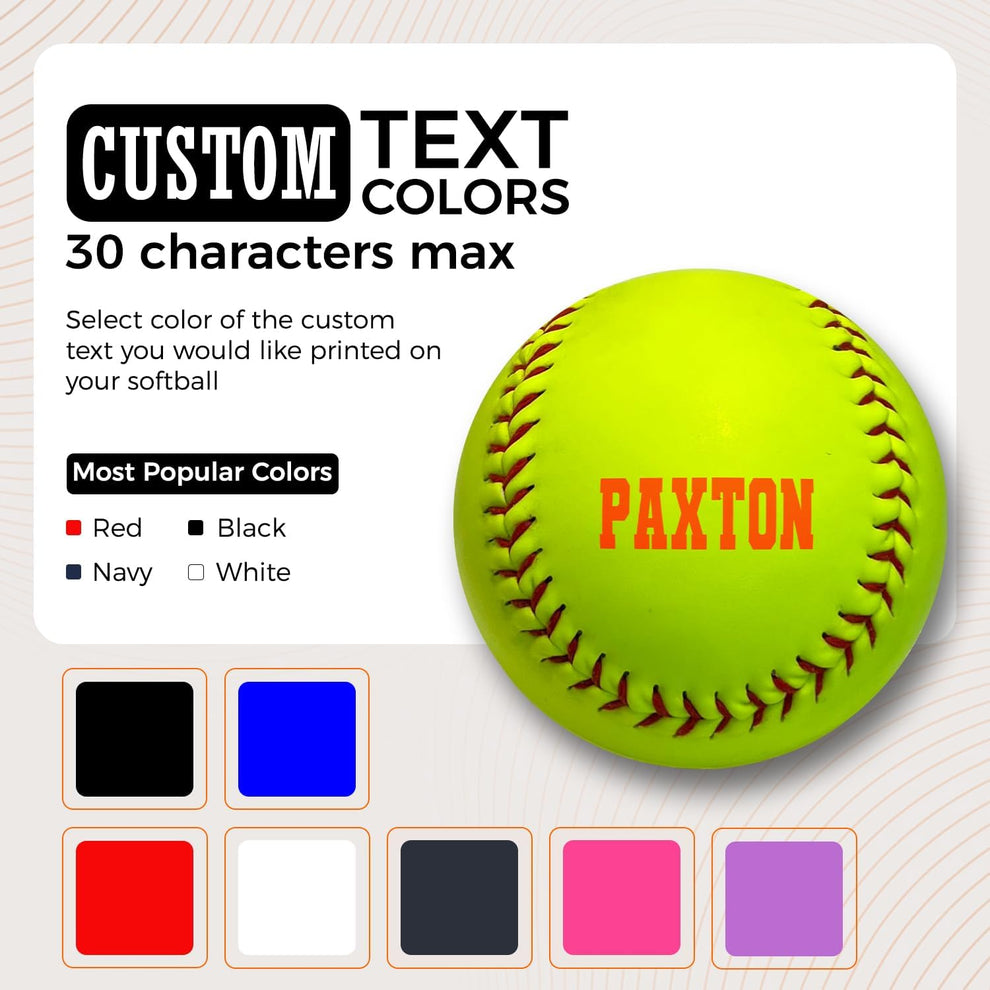 Customized Softball, Great Personalized Softball Gift – Sports Customs