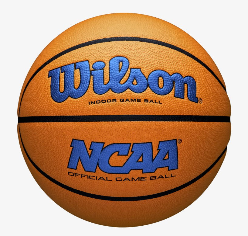 Customized Wilson NCAA EVO NXT Basketball Indoor Royal Blue – Sports ...